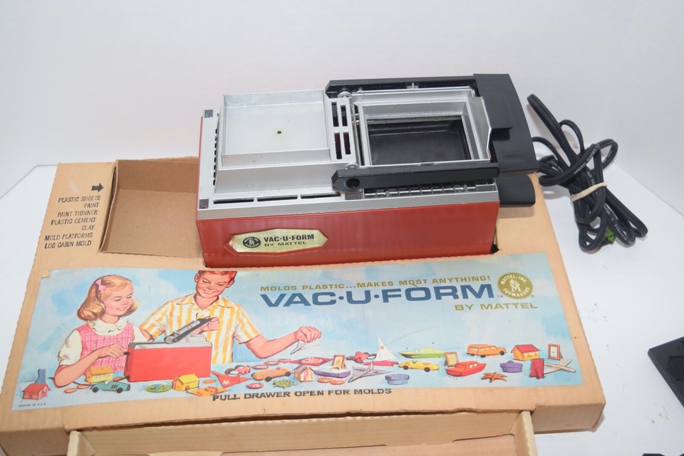 Vintage Mattel Model 422 Vac-U-Form Plastic Molding Kit | eBay