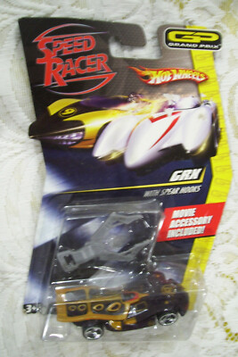 Hot Wheels Speed Racer GRX Mini Race Car with Spear Hooks! NIP | eBay