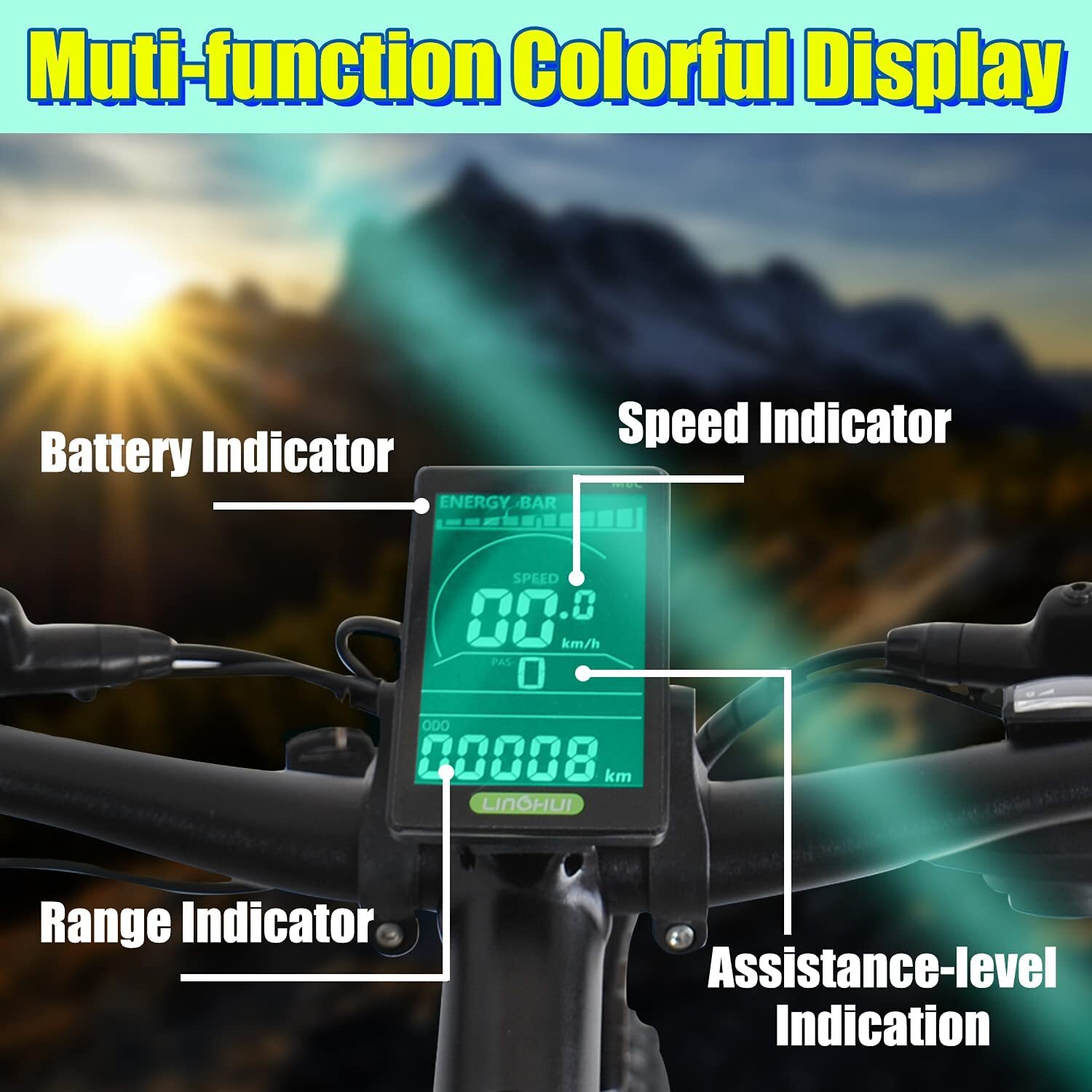 PASELEC Electric Mountain Bicycle Ebike 27.5'' E-MTB with 750W Peak ...