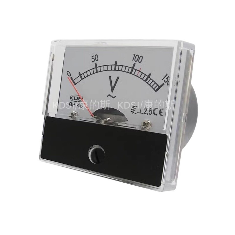 1pc I voltmeter BP-45 AC150V pointer type 50 * 50 voltmeter | eBay