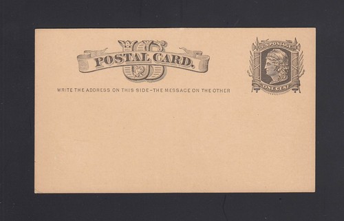 UX4, UPSS #S3b CLEAN FACE Postal Card, UPSS Cat. $775.00+ - PF ...