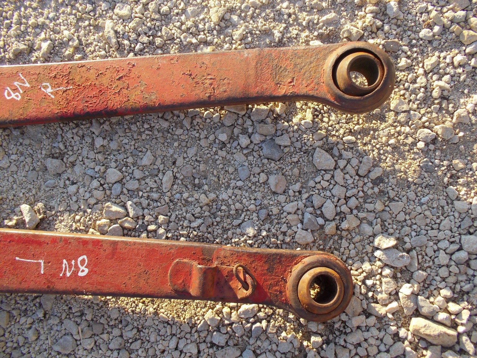 Ford 8N tractor Original right & left sides bottom 3pt hitch lift arm ...