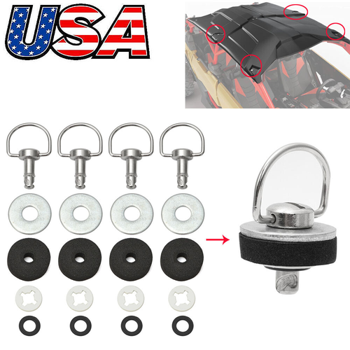 For Can Am Maverick X3 UTV Roof Quick Release Screw Bolt Fastener Kit ...