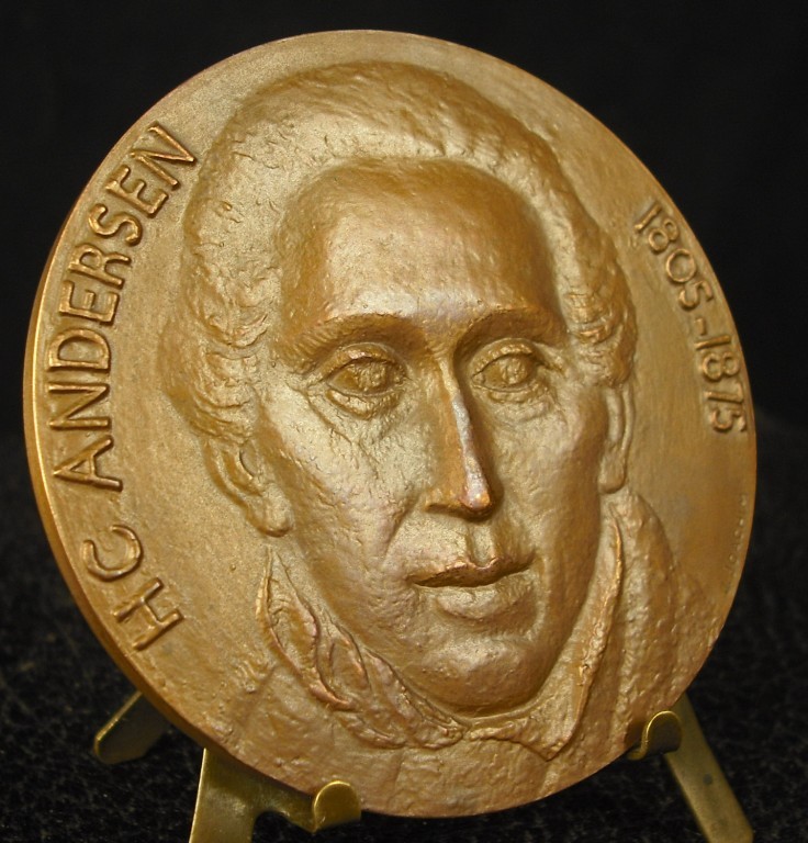 Medal Hans Andersen Fairytale Fantastic Tale Mermaid Seal Mermaid Medal ...