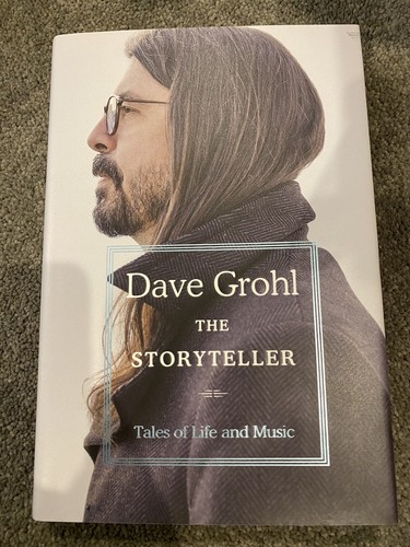 Dave Grohl Hand Signed Book Music Rock Foo Fighters Memorabilia ...