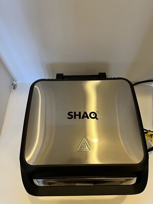 As Seen on TV 79767682 Shaq Smokeless Grill and Press - Silver | eBay