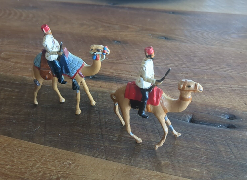 Lead Toy Soldiers Camels with riders lot of 2 | eBay