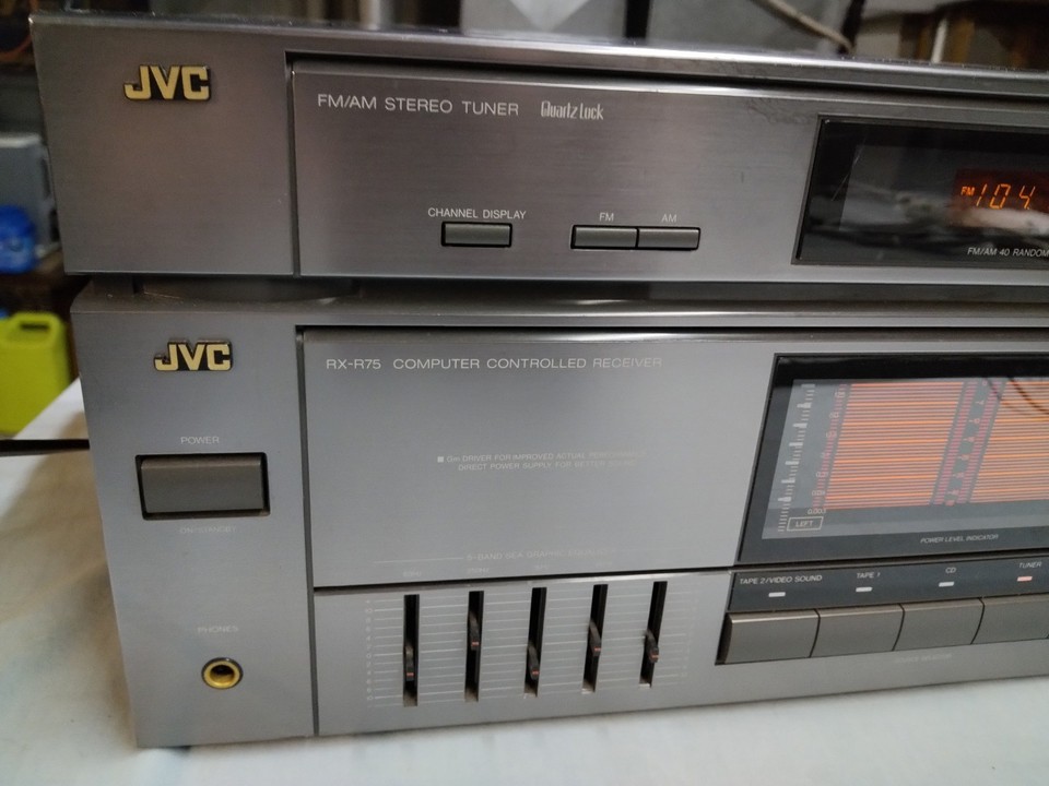 VINTAGE JVC COMPUTER CONTROLLED RECEIVER AMPLIFIER | eBay