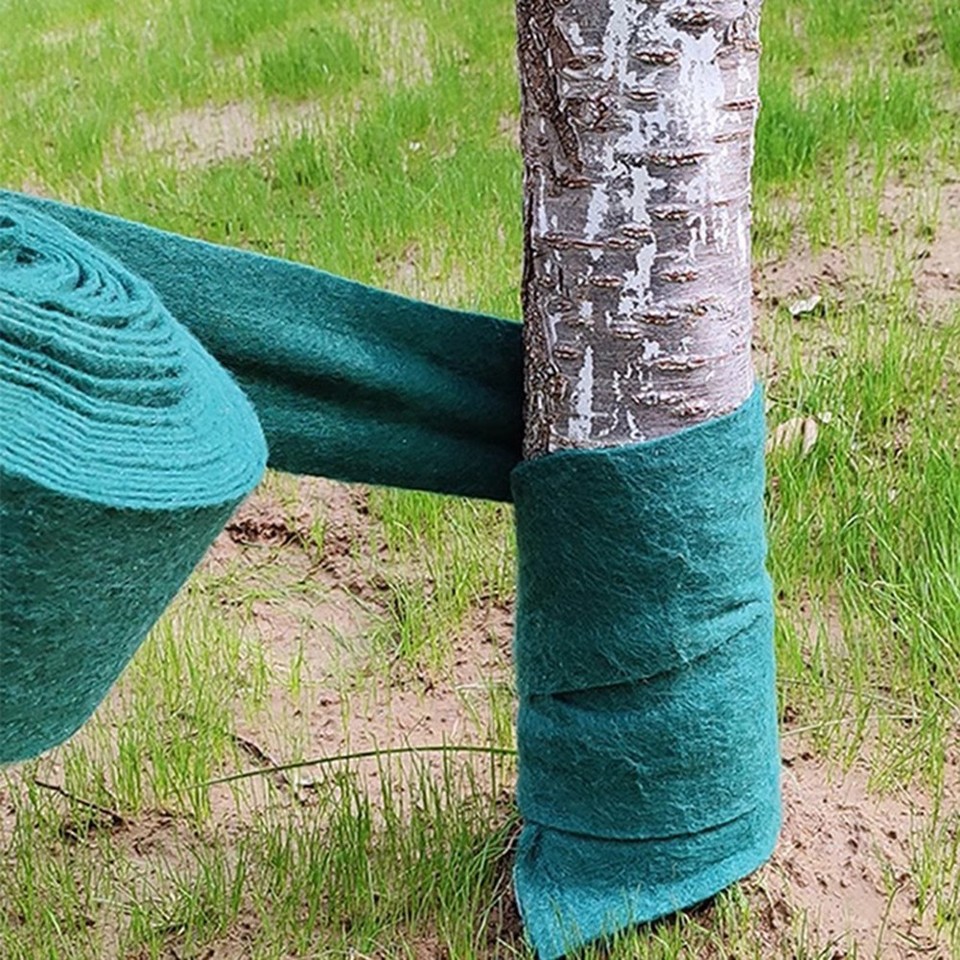 Winter Freeze Protection Tree Wrap Bark Guard Animal Deterrent Barrier ...
