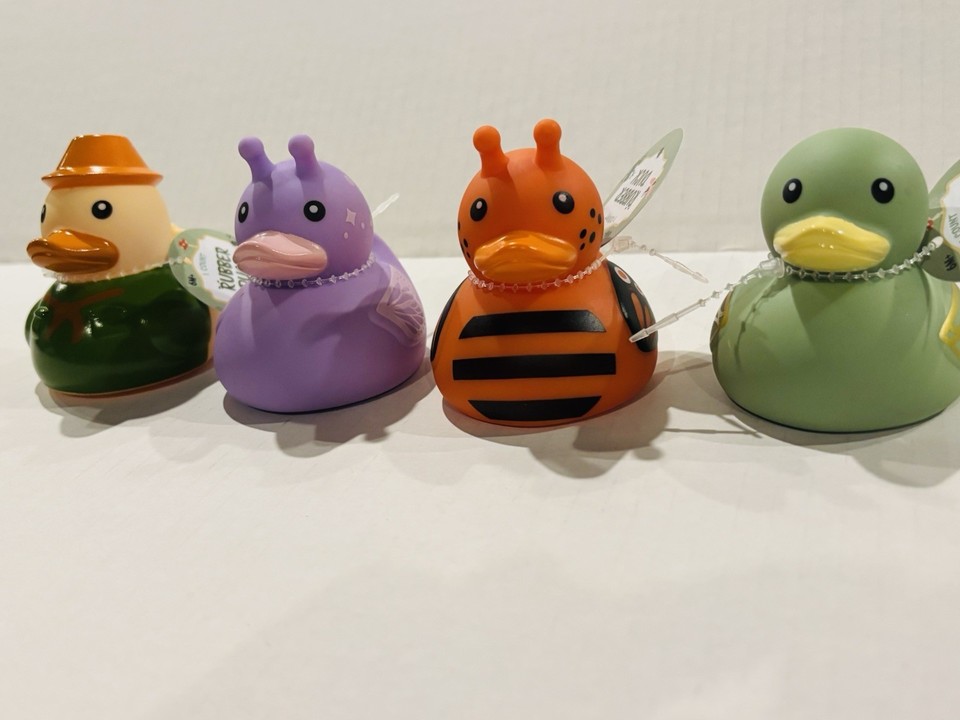 Target Bullseye 2025 Summer Rubber Scout Butterfly Fairy Green Duck 4pc ...