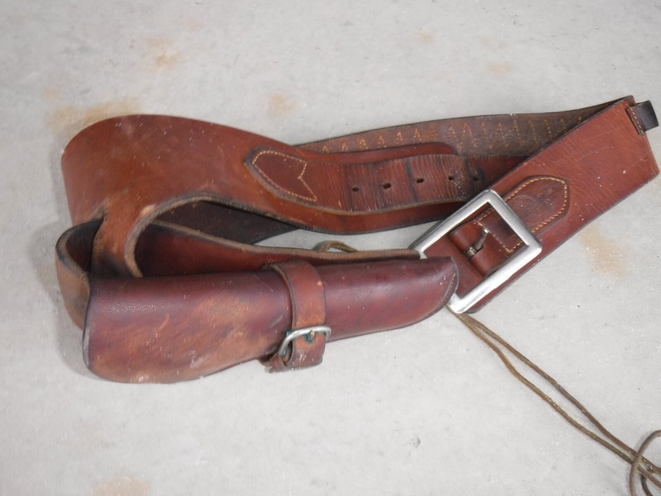 H.H. HEISER LEATHER PISTOL GUN HOLSTER WESTERN COWBOY HOLSTERS GUNS ...