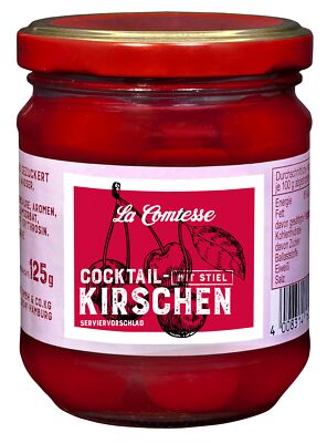 La Comtesse Rouge Cocktail-Cerises 225g | eBay