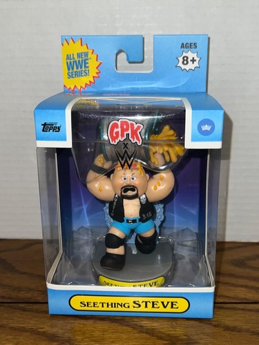 Topps GPK WWE Garbage Pail Kids SEETHING STEVE Loyal Sujects New in Box ...