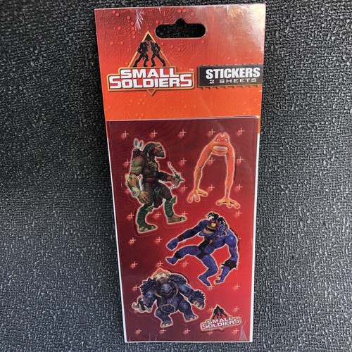 Small Soldiers Movie Stickers 1998 Sealed Vintage Dreamworks GGI ...