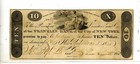 1825 Franklin County Bank 10 Dollar Note, State of New York L0093 | eBay