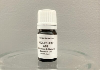 Violet Leaf Absolute Oil- Perfumers Grade Oil U Pick Size Batch 1101 | eBay