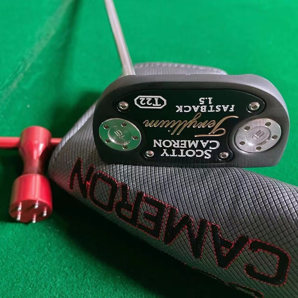 Scotty Cameron Teryllium T22 FASTBACK 1.5 Tel3 Putter 34in w/Head Cover ...