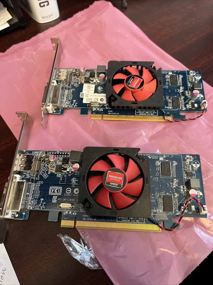 AMD ATI Radeon HD 6450 1GB DVI DPort Pro Video Graphics Card ATI-102 ...