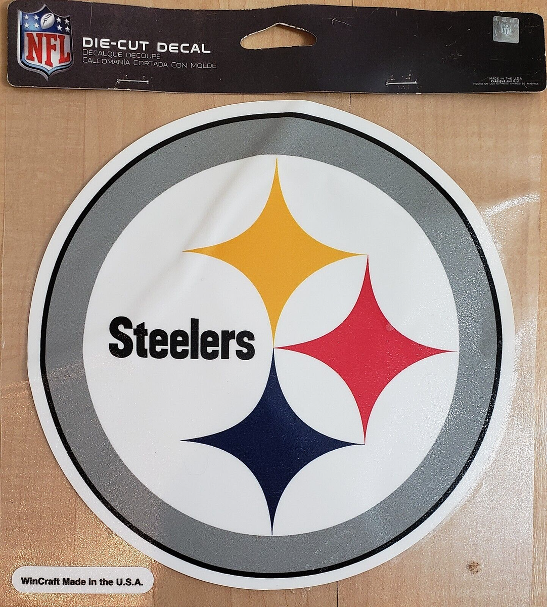 All Steelers Logo Pittsburgh Steelers Logo Full Color Acryllic