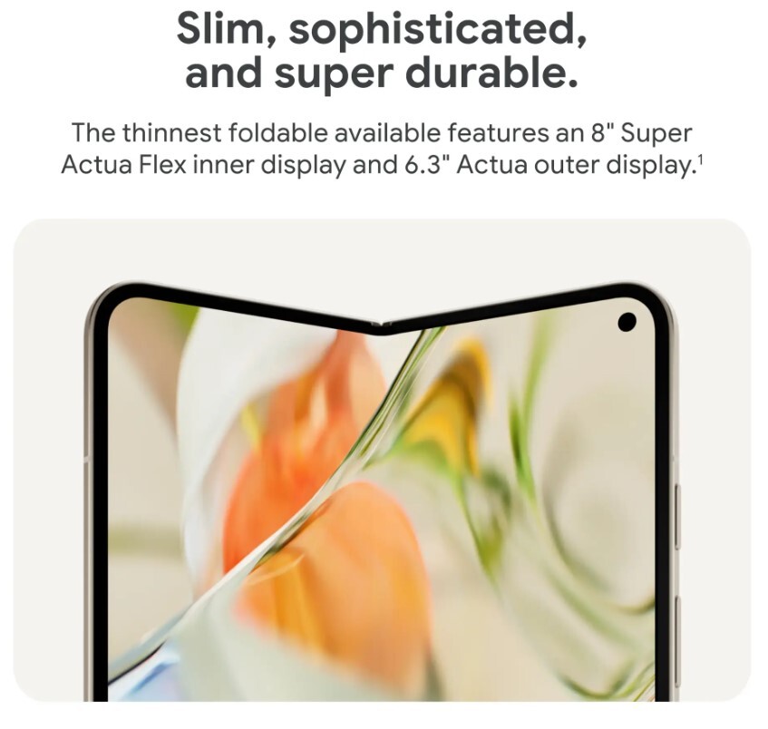 Google Pixel 9 Pro Fold, Fully Unlocked | 256 GB, Black, 8 in | Grade B ...