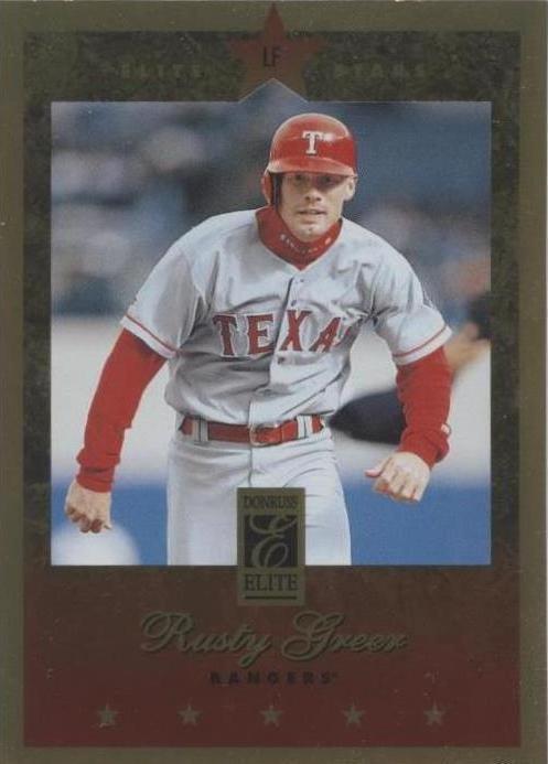 1997 Donruss Elite - Rusty Greer #127 Gold for sale online | eBay