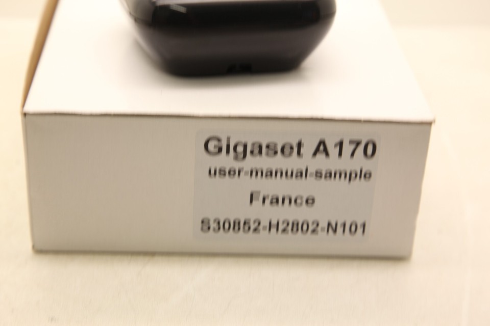 GIGASET - A170 - Cordless Phone - Black - Excellent Condition | eBay UK