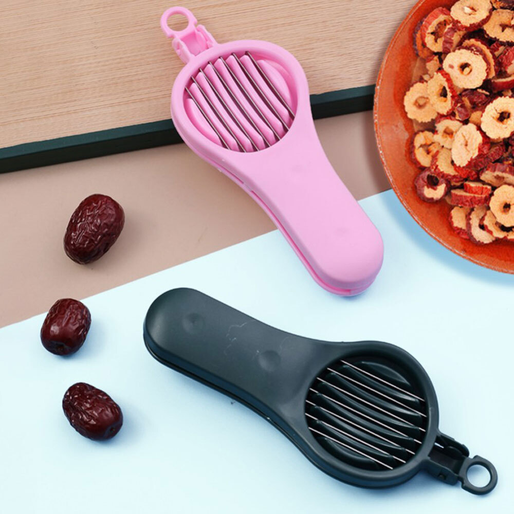 2-in-1 Pitter Strawberry Slicer Tool Creative Pitter & Slicer FZ | eBay