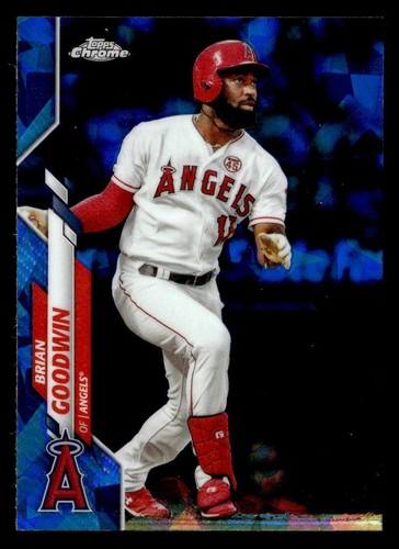 2020 Topps Chrome Sapphire Edition #484 Brian Goodwin Card Los Angeles ...