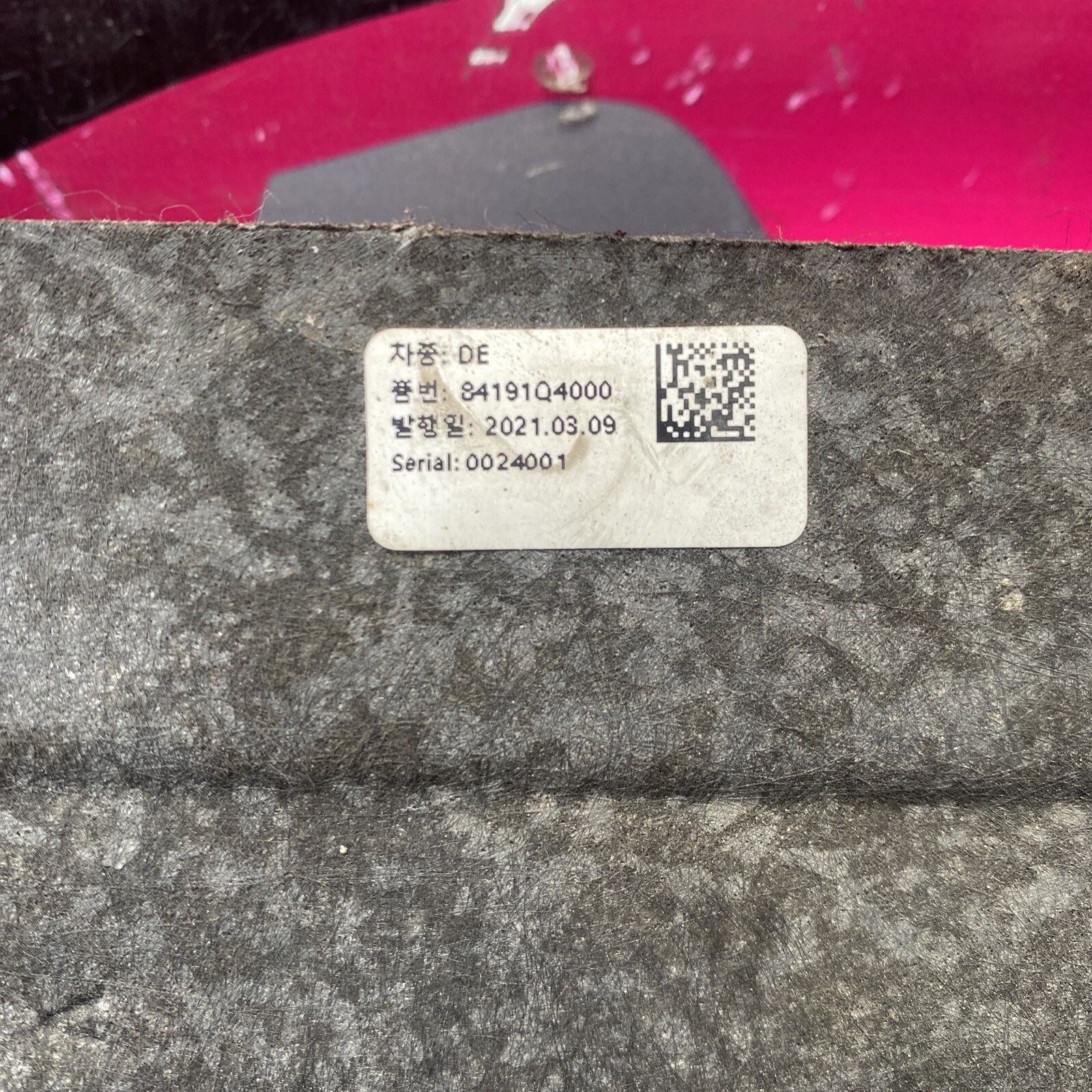 Kia Niro Electric 2018-2022 Onward Engine Under Body Trim Cover 84191 ...