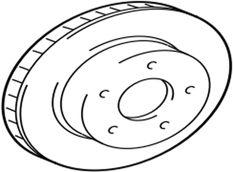 43512-60191 Toyota Disc, front 4351260191, New Genuine OEM Part | eBay