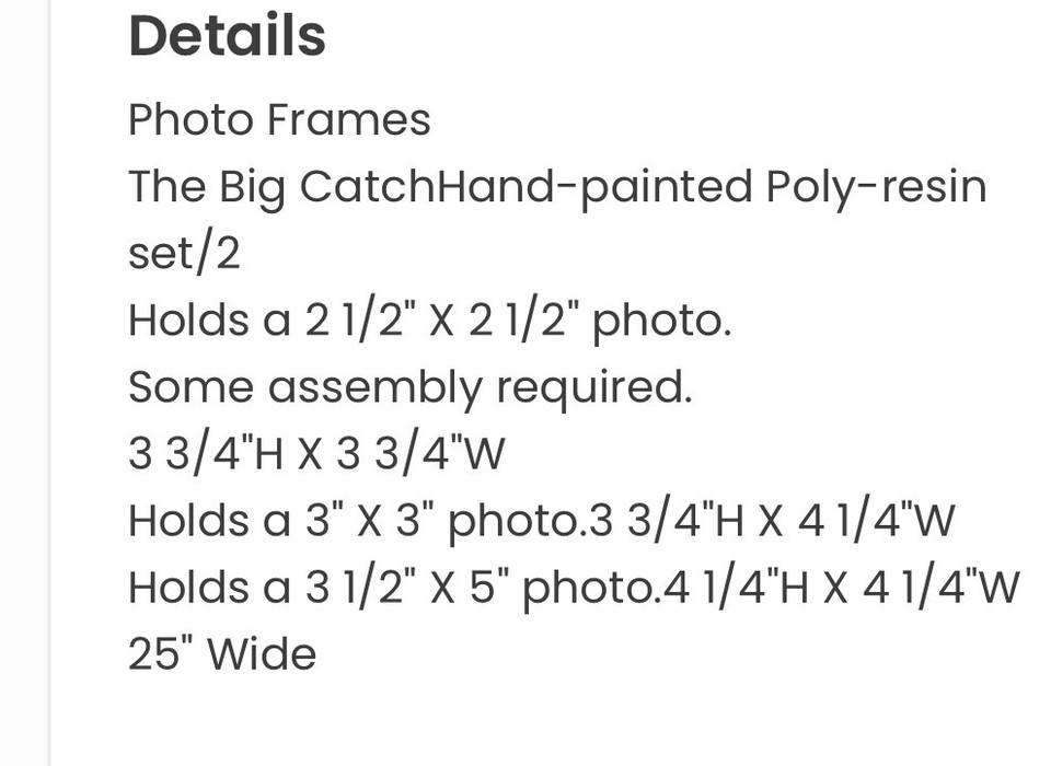 The Big Catch Fishing Pole Photo Picture Frame Lake House Fishing Decor ...