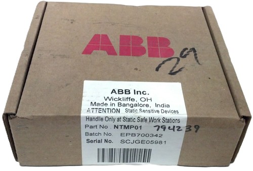 ABB NTMP01 INFI 90 Termination Unit 24 V DC 0.8 A | eBay