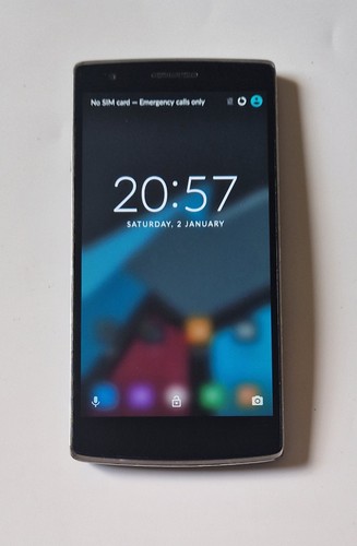 OnePlus One A0001 Black Unlocked 16GB 3GB RAM 5.5" Smartphone *DAMAGED ...