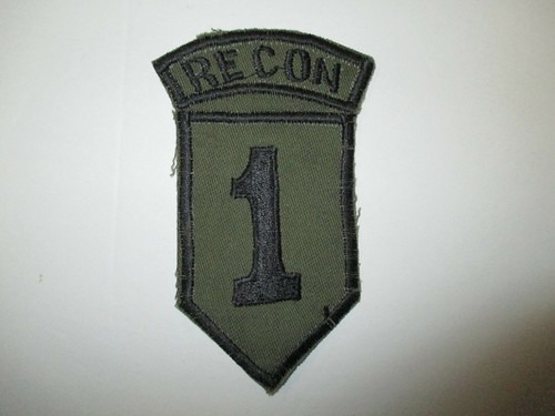 b6829 US Army Vietnam LRRP Reconnaissance Recon 1st Infantry Division ...