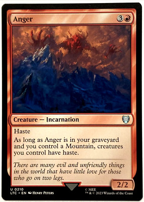 MTG Anger Tales of Middle-earth Commander 0210 Pack Fresh | eBay