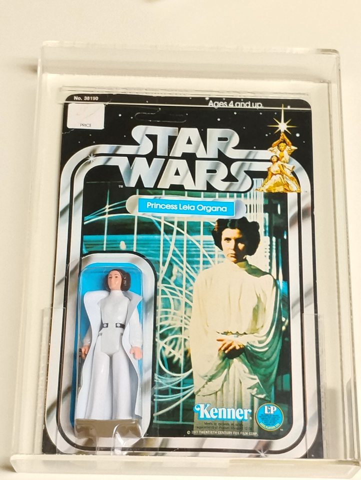 Vintage 1978 STAR WARS 12 BACK-A SKU PRINCESS LEIA Figure AFA 75 ...
