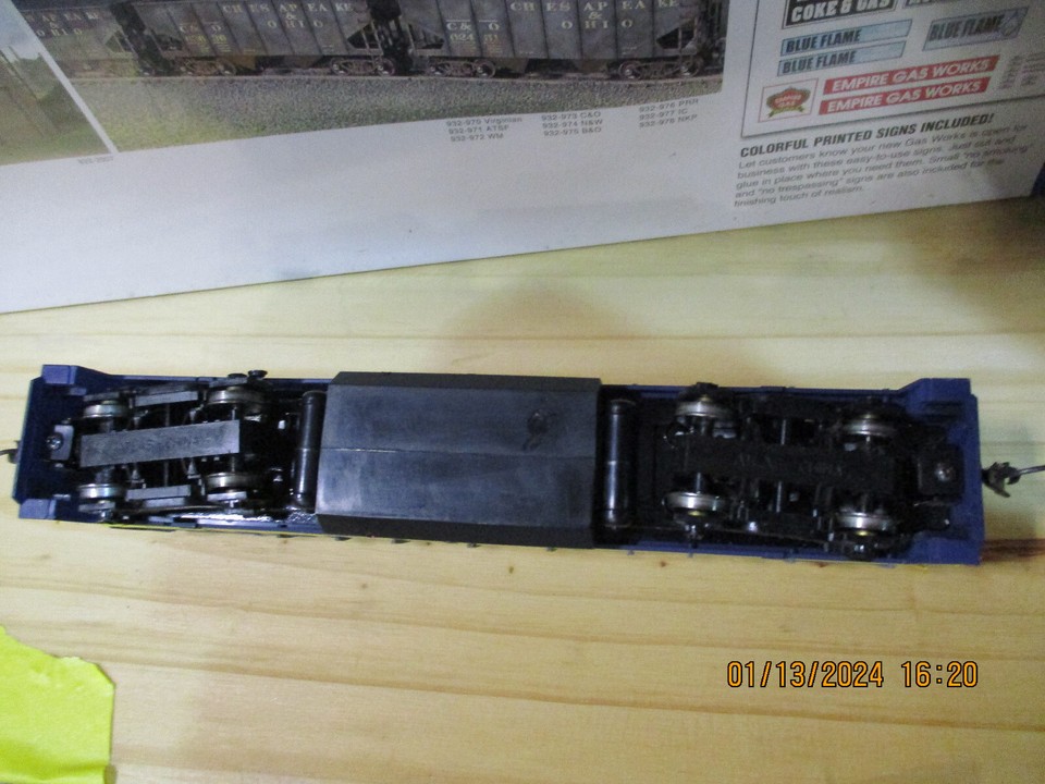 CSX 3265 HO ATLAS 8697 GE U23B LOCOMOTIVE NCE DC DCC DECODER. BRIGHT ...