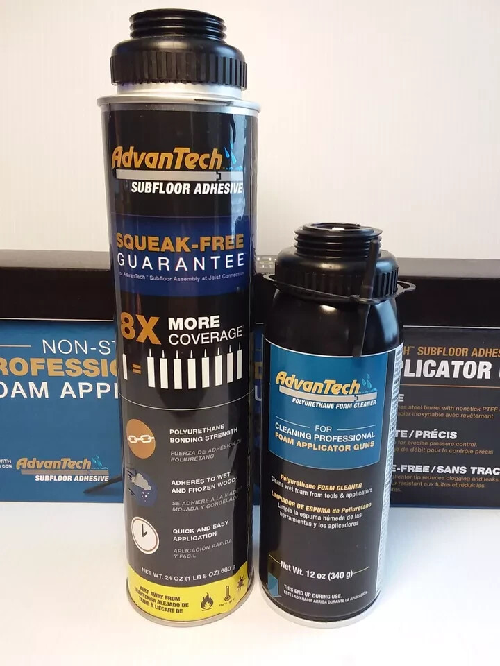 AdvanTech 14" Applicator Gun Subfloor Adhesive Starter Kit | eBay