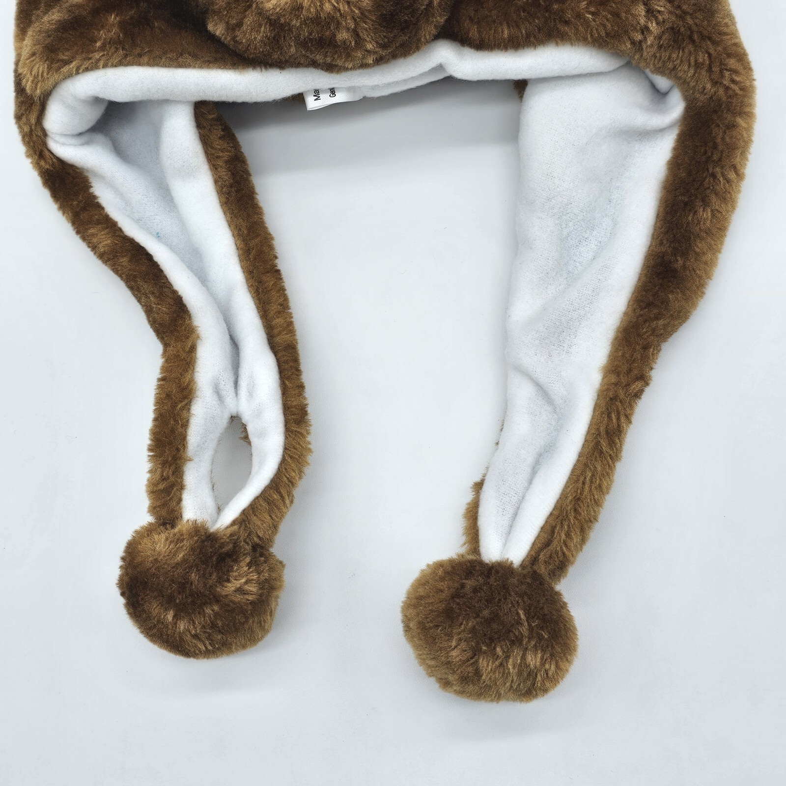 Tru Fit Winter Kids Headwear Plush Animal Hat Bear Brown One Size ...