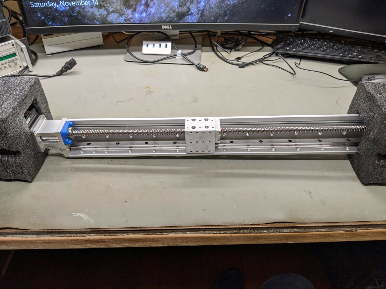 Moog Animatics SM23165DT SmartMotor with linear servo system l1-0500 ...