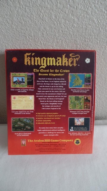 Kingmaker (PC, 1994) for sale online | eBay