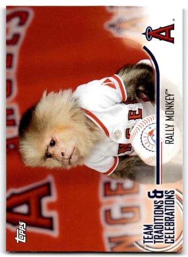 2018 TOPPS OPENING DAY TEAM TRADITIONS & CELEBRATIONS RALLY MONKEY LOS ...
