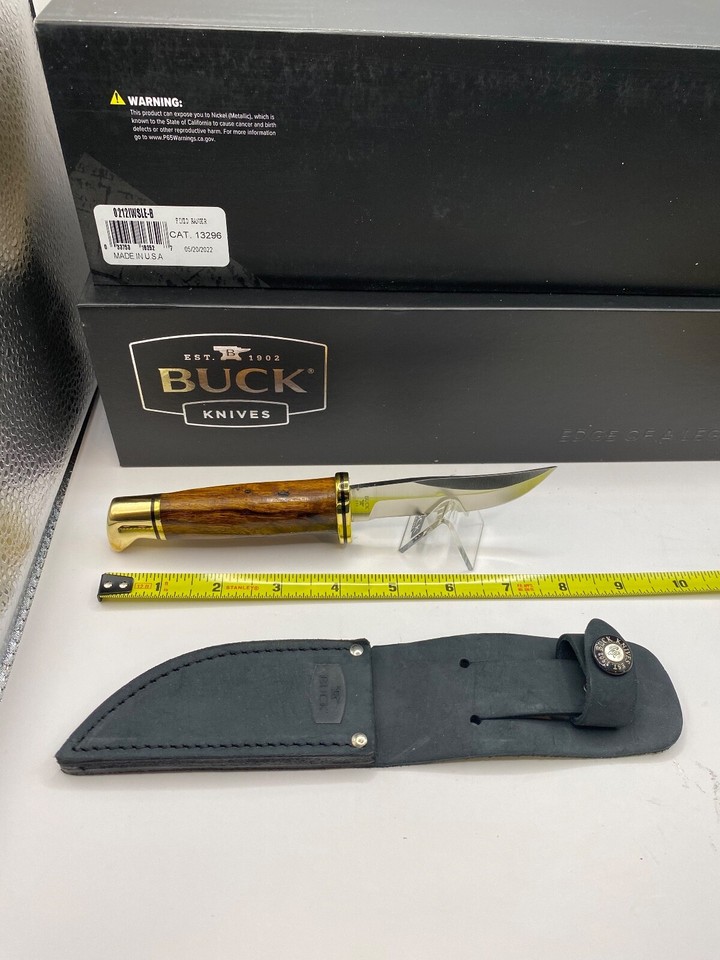 Buck USA 212 Ranger 2022 Legacy Collection Knife with Sheath - Limited ...