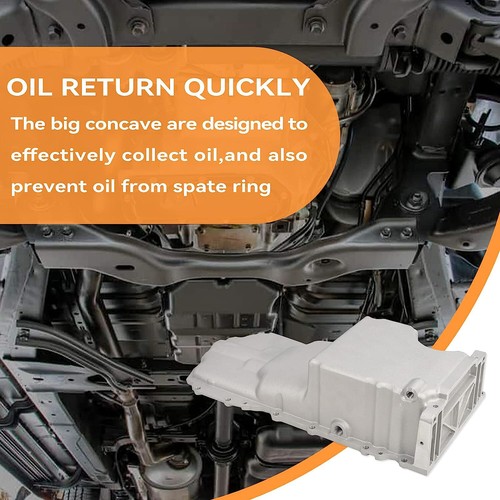 For Chevy Gen V LT Engine LT1 LT4 L83 L86 5.3 6.2 Oil Pan Kit Rear Sump ...