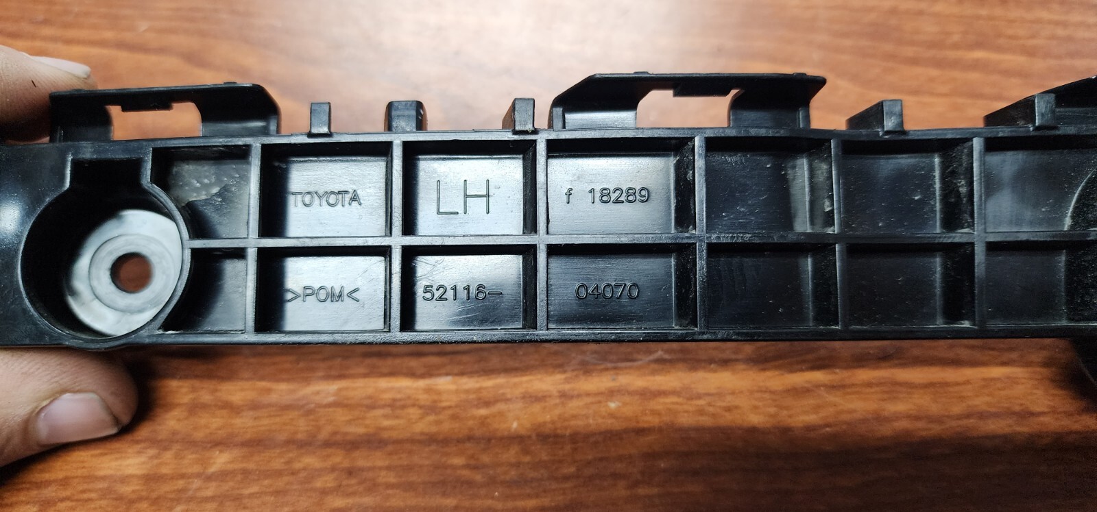 16 17 18 19 20 21 TOYOTA TACOMA FRONT LEFT BUMPER RETAINER BRACKET ...