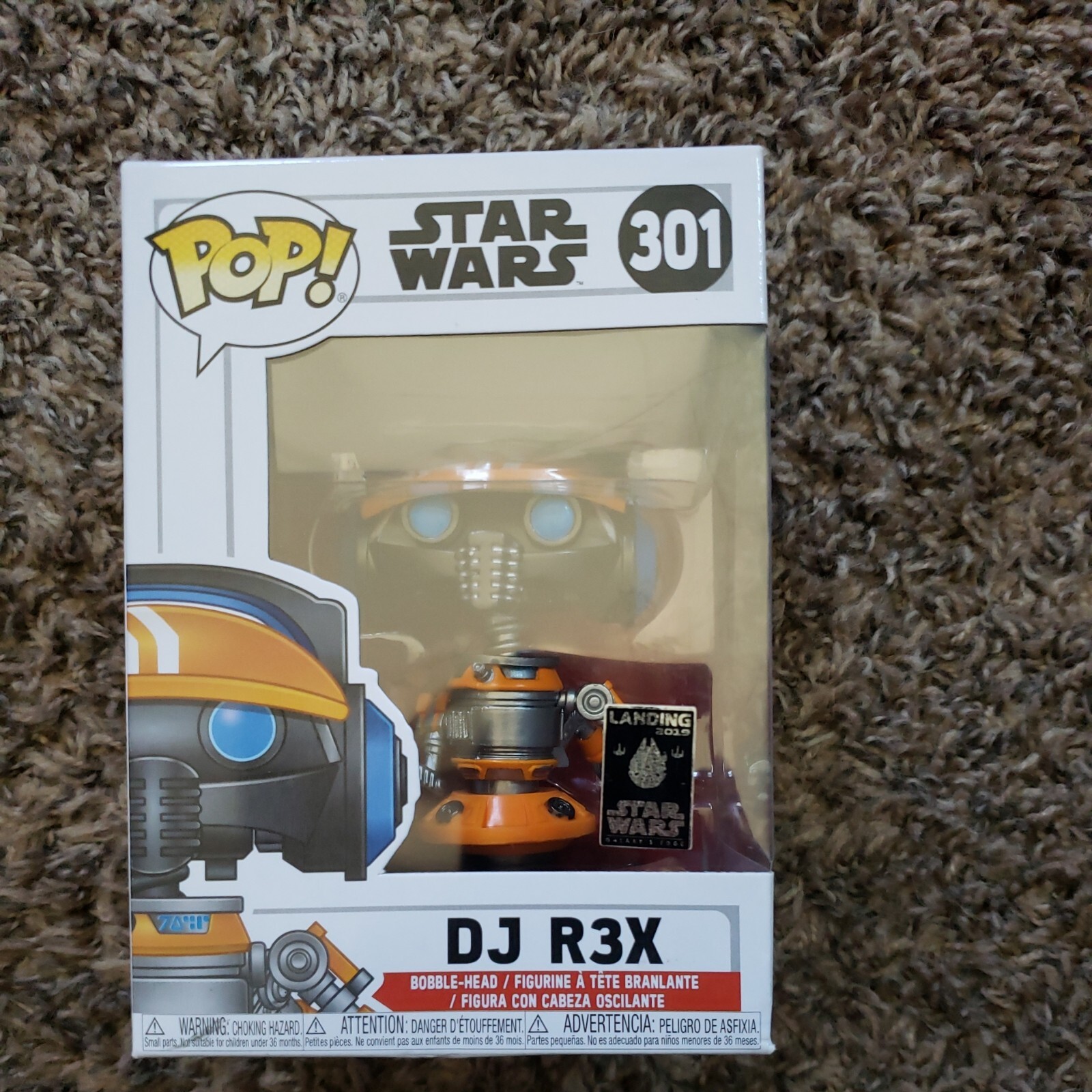 Disney Star Wars Galaxy's Edge Funko Pop! DJ R3X #301 NEW | eBay