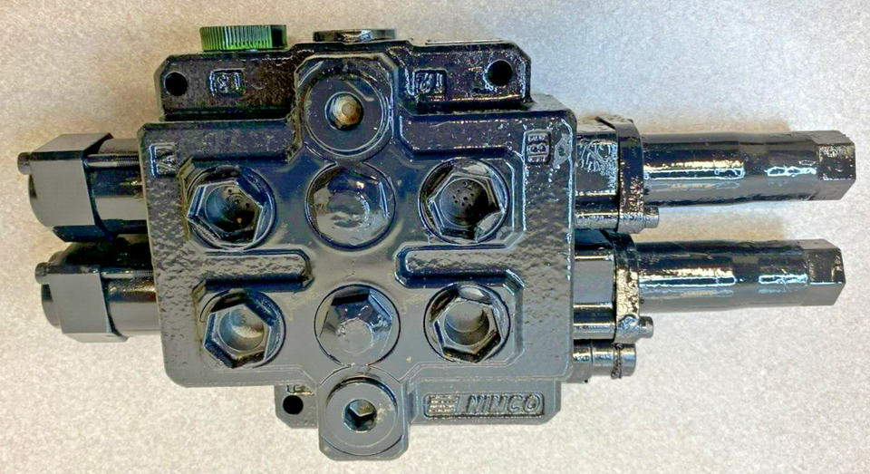 Nimco part# 10910-2S Used Hydraulic Control Valve 2 Spool | eBay
