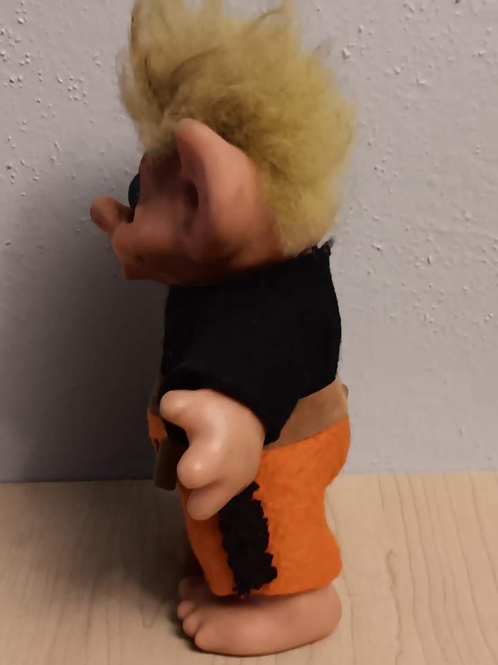 Vintage Thomas Dam Cowboy Troll Doll Bank | eBay