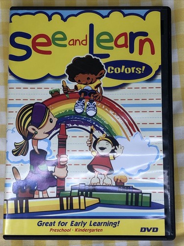 See and Learn - Colors (DVD, 2006) Preschool Kindergarten | eBay