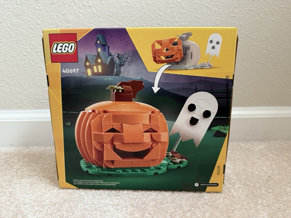 LEGO 40697 Creator Halloween Pumpkin New In Sealed Box Limited Edition ...